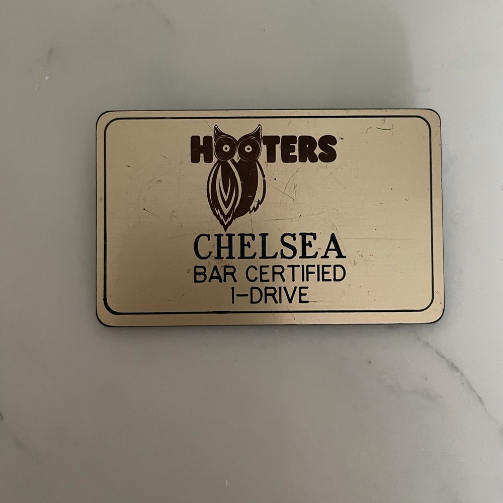 Hooters Name Tags - Gem